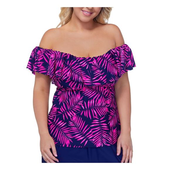 Island Escape | Swim | Island Escape Womens Navy Removable Straps La ...